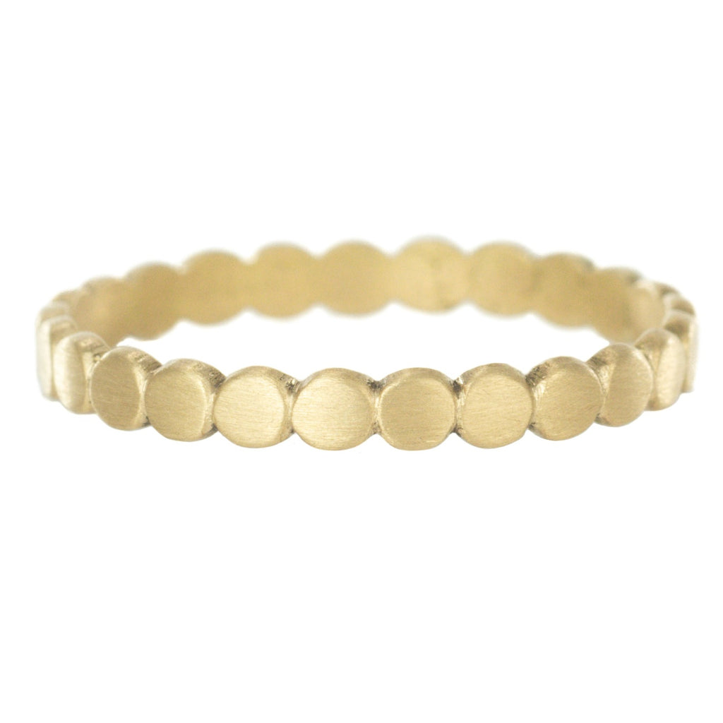 Gold Tiny Dot Ring- 18k Gold – KMJ
