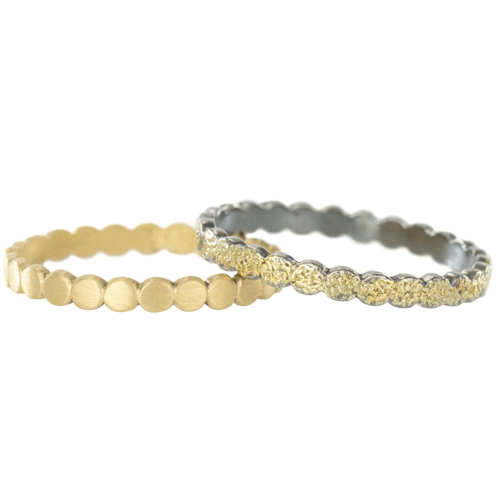 Gold Tiny Dot Ring- 18k Gold – KMJ